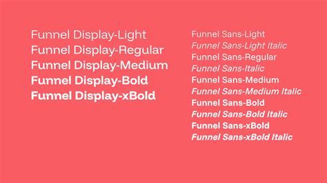 Funnel Sans Font Funnel Sans Font