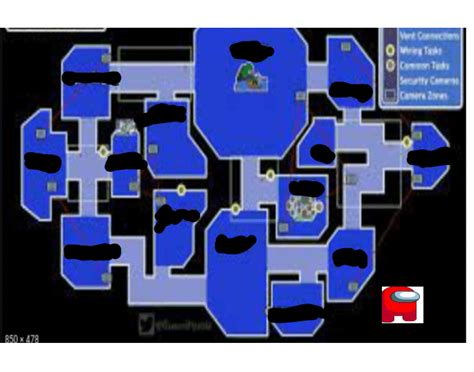 Skeld Map — Printable Worksheet