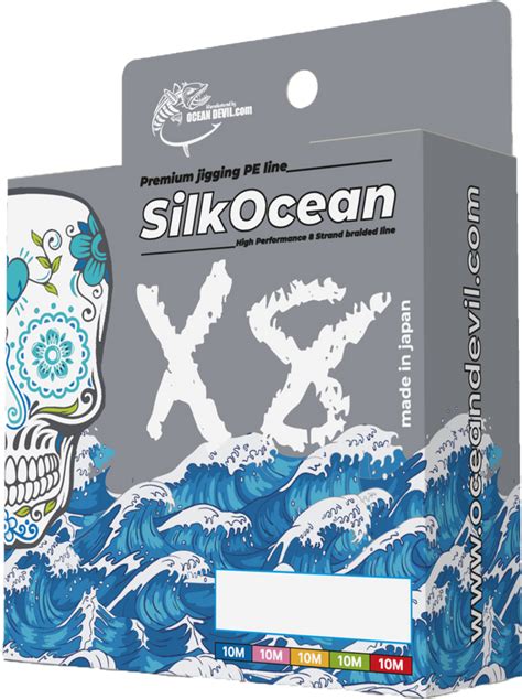 Silke Ocean Premium Pe Line For Slow Jigging Oceandevil