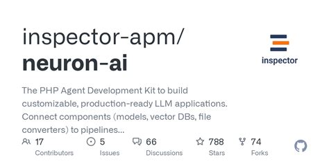 github inspector apm neuron ai neuronai is the php agent development