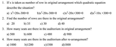 Cbse Class 10 Maths Chapter 4 Important Questions With Solutions Quadratic Equations