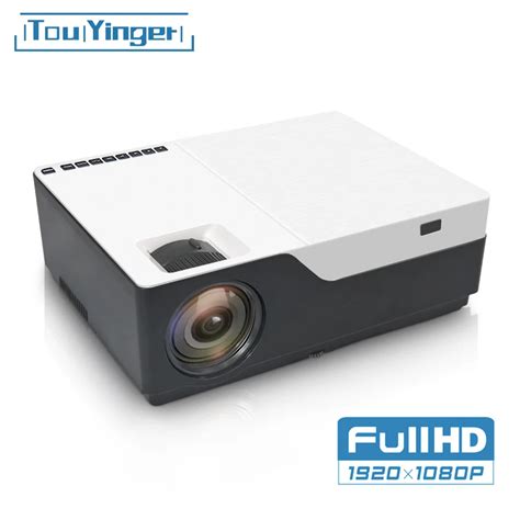 TouYinger M18 Projector 1080p resolution 5500Lumen , Android AC3 option ...