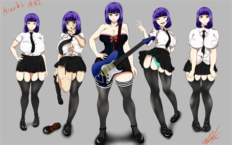 Rule 34 1girls Female Female Only Guitar Kiuubyart Shakira Solo