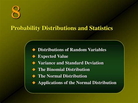 Ppt Distributions Of Random Variables Expected Value Variance And Standard Deviation