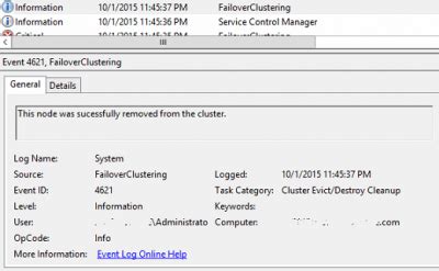 Remove Disconnected Evicted Windows Server Node From Cluster Tech Journey