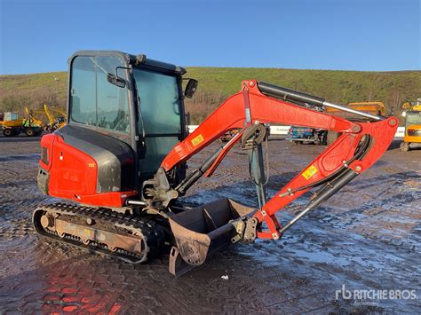 2018 Kubota Kx027 4 Mini Excavator Inoperable Ritchie Bros Auctioneers