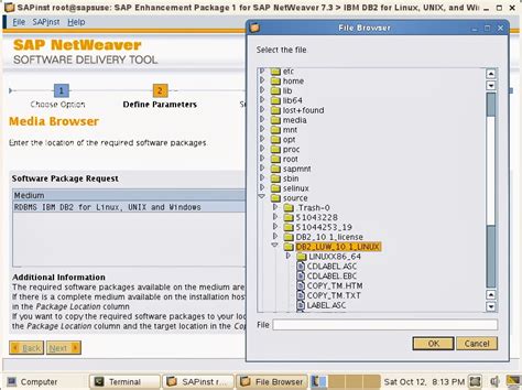 SAP Installation In Linux Step By Step Part