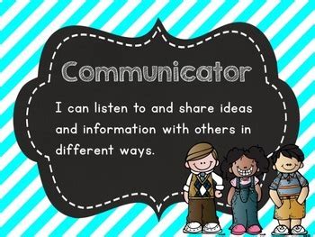 PYP Learner Profiles By Terry Hagen Teachers Pay Teachers