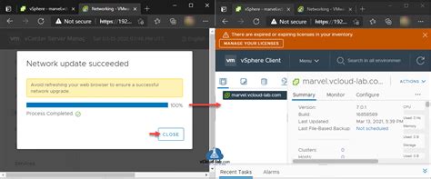 VMware VCenter Server Error No Healthy Upstream VGeek Tales From Real IT System
