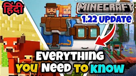 Minecraft 1 22 Update New Features Mobs And Biomes Explained Youtube