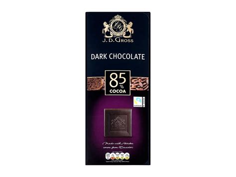 J D Gross Dark Chocolate 85 Lidl