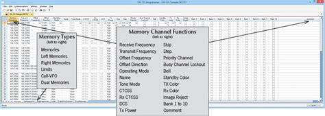 DR 735 Radio Programming Software
