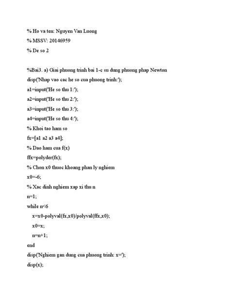 Solving Equations And Vector Functions In Matlab Pdf Solving Equations And Vector Functions In Matlab Pdf