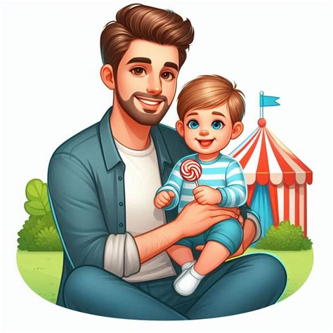Pai E Filho Pai E Filho Filhos Dia Dos Pais