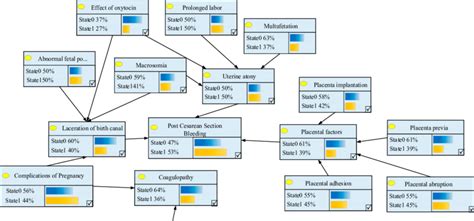 The Risk Calculation Results Of Postpartum Hemorrhage Using The