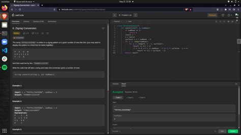 kishore harshan kumar on linkedin zigzagconversion codingchallenge algorithm python coding