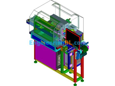 Bottom Shell Assembly Equipment Solidworks Engineeringdl Free