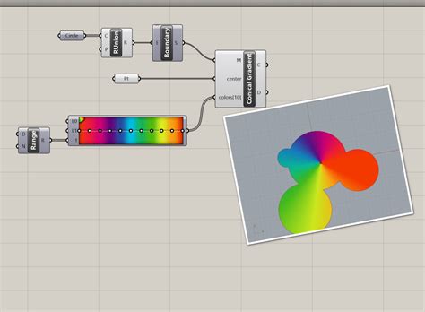 Hatch Circular Gradient Drafting And Illustration Mcneel Forum