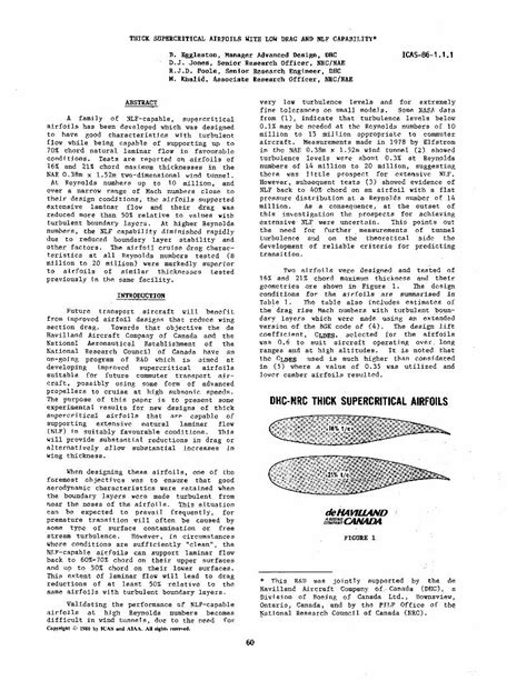 PDF Thick Supercritical Airfoils With Low Drag And NLF Capability DOKUMEN TIPS