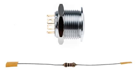 RS PRO RS PRO Illuminated Push Button Switch Momentary Panel Mount Mm Cutout SPST Green