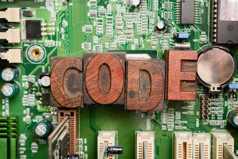 Coding For Computer Programming And Developing Stock Image Image Of