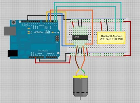 In This Project We Will Control A Dc Motor With A Smartphone Via Bluetooth Arduino Control