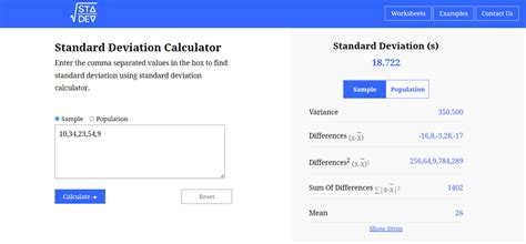 Standard Deviation An Introduction To Its Definition Formulas And Examples TiNspireApps