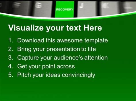 Recover Data With Latest Technology PowerPoint Templates Ppt Backgrounds For Slides