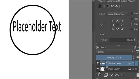 mesh cannot transform empty layer general questions krita artists