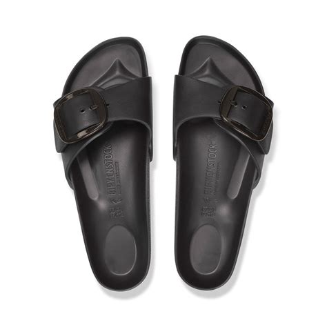 Birkenstock Madrid Eva Big Buckle Black Sandals