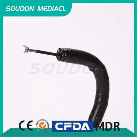 China Customized Endoscope Hot Biopsy Forceps Rotatable Handle Suppliers Manufacturers