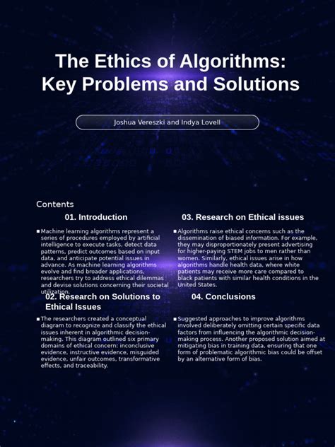 The Ethics Of Algorithms Csci 651 Final Project Pdf Machine