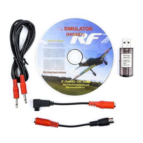 22in1 Rc Usb Flight Simulator Cable Support Realflight G7 G6 G55 G5