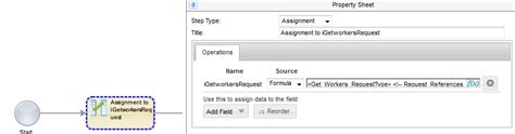 Step Assign The Variables For The Get Workers Operation