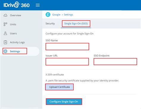 Configure IDrive For Single Sign On With Microsoft Entra ID Microsoft Entra ID Microsoft