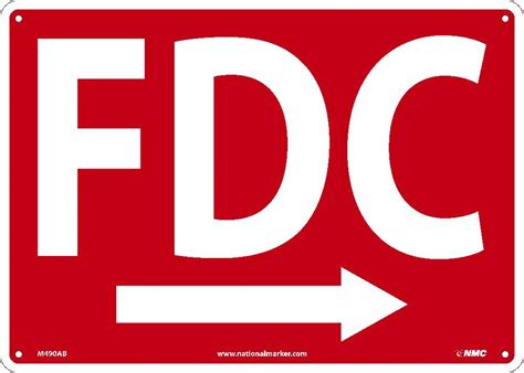Fdc Right Arrown Graphic Sign