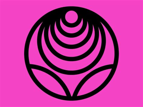 Svg Abstract Nested Circles Logo Template Png Vector In Svg Pdf Ai