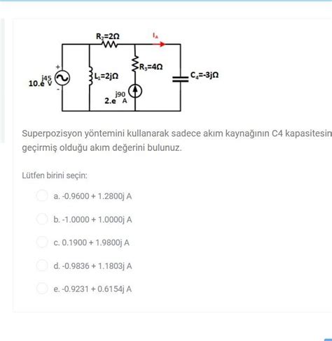 Solved Using The Superposition Method Find The Current Chegg