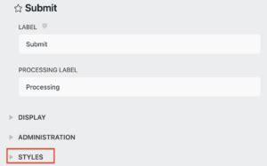 How To Style Submit Button In Wordpress Ninja Forms