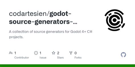 Github Codartesiengodot Source Generators Csharp A Collection Of