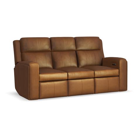 Wyatt Canyon Power Reclining Sofa W Power Headrests And Lumbar