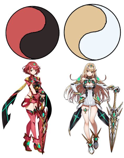 Pyra And Mythra Balls By Gaylebreaker On Deviantart
