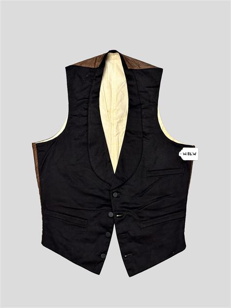 1860s Wool Waistcoat Tmt Museum