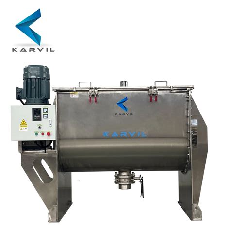 How Ribbon Mixer Design Impacts Mixing Efficiency And Uniformity