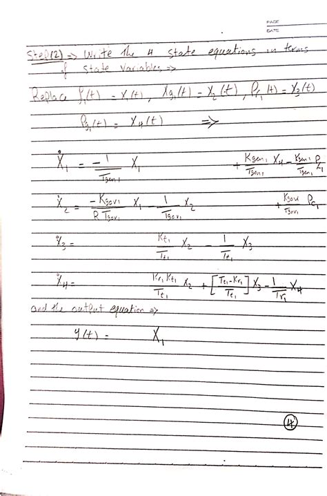 Solved Question 4 7 Marks Frequency Control Of A Single Area Power