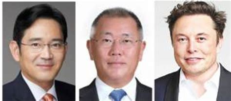 이재용·정의선·머스크 프랑스 파리에서 주말 깜짝 회동글로벌 It·자동차 업계 시대 변화 상징적 사건