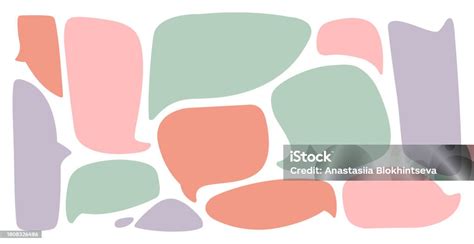 손으로 그린 기하학적 말풍선 벡터 세트입니다 낙서 스타일의 만화를 위한 귀여운 말풍선 0명에 대한 스톡 벡터 아트 및 기타 이미지 0명 Brand Name Online