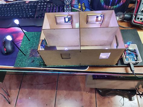 maqueta casa domotica proyecto con arduino basica electronica siec