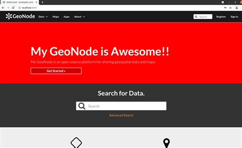 customize a geonode project ui — geonode 3 3 1 documentation