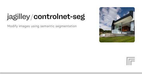 Jagilley Controlnet Seg Run With An API On Replicate